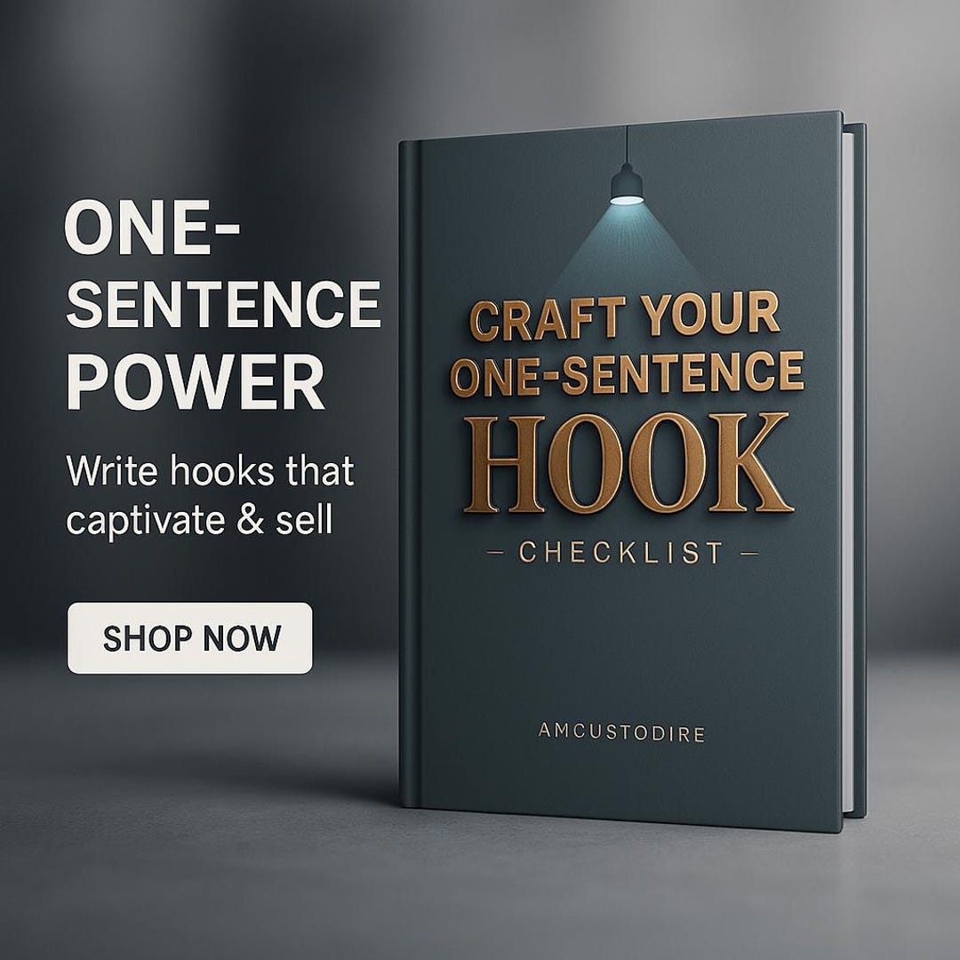 Craft Your One Sentence Hook Checklist for Building Brand Clarity ...