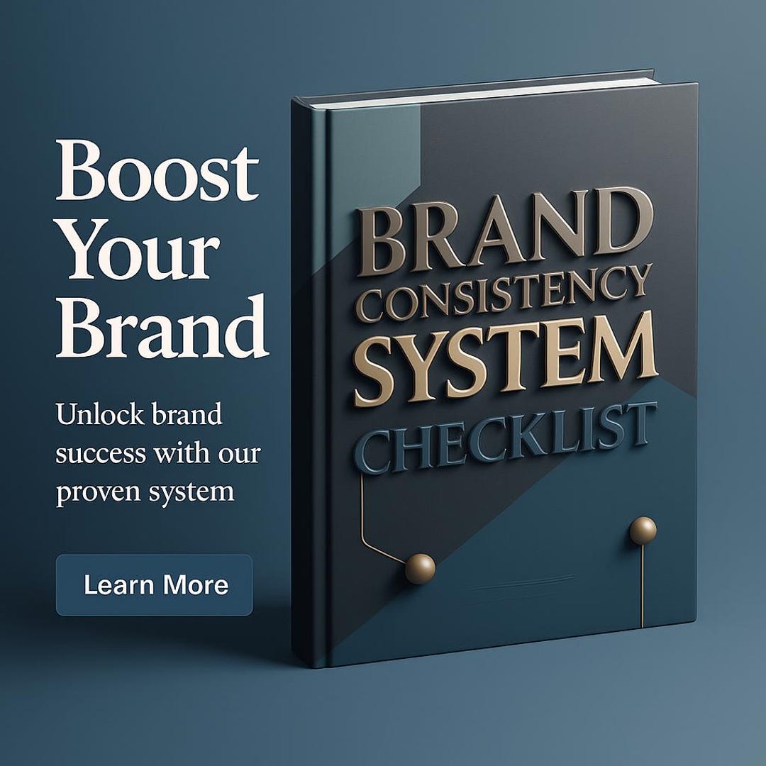 Brand Consistency System Checklist 6 Pages Business Branding Guide for ...