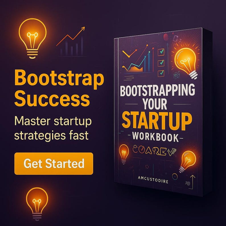 Startup Workbook: Printable Guide (digital Download) - Etsy