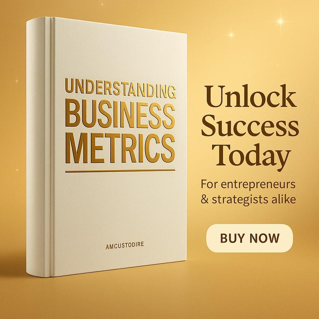 Understanding Business Metrics Book Business Performance Guide - Etsy