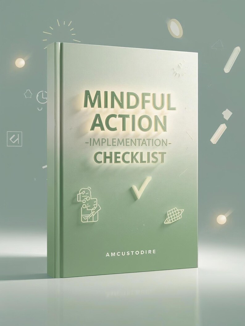 Mindful Action Checklist: Daily Focus and Productivity (digital Planner ...
