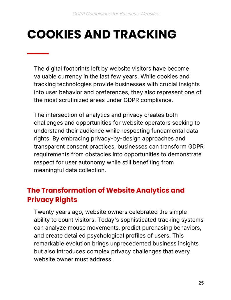 Gdpr Compliance Digital Guide Data Privacy For Online Business Pdf 9346