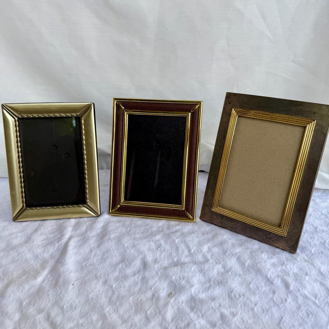Vintage Mini Frames, Set of 3, Classic Tabletop Decor, Vintage Home ...