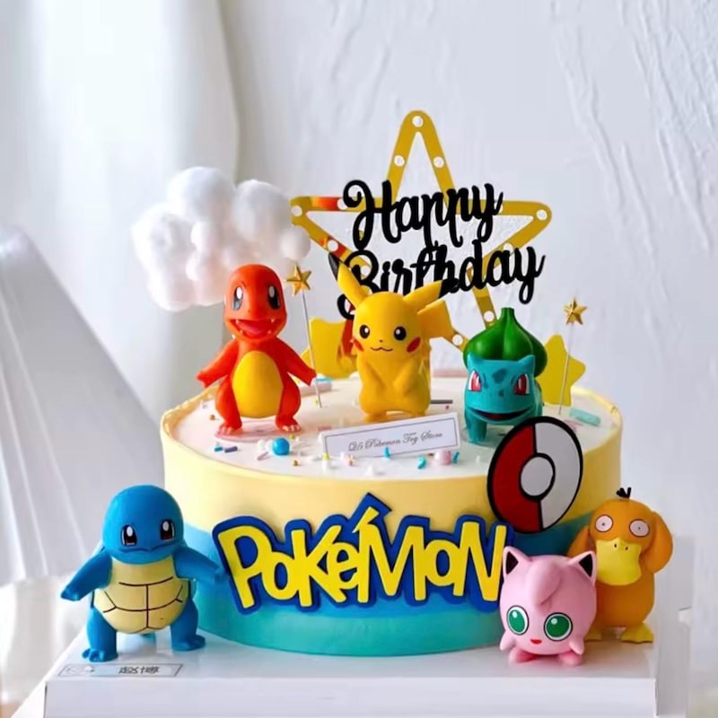 Pokemons Cake Topper - Etsy