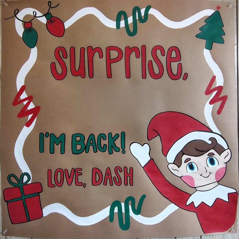 Elf Banners Painted - Etsy