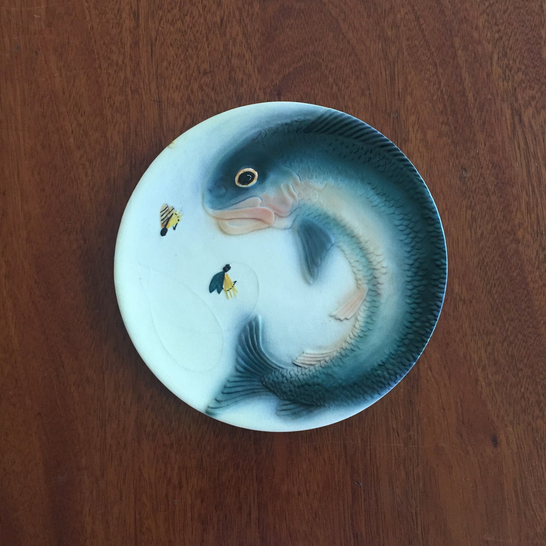 Fly Fishing Plate - Etsy