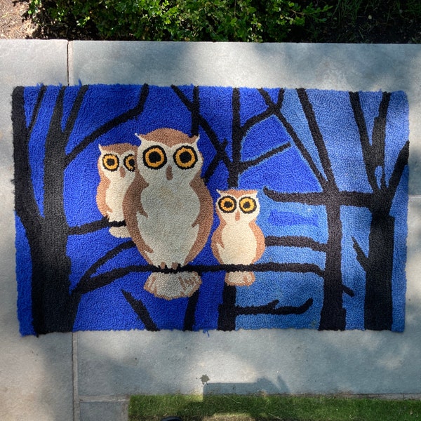 Owl Rug - Etsy