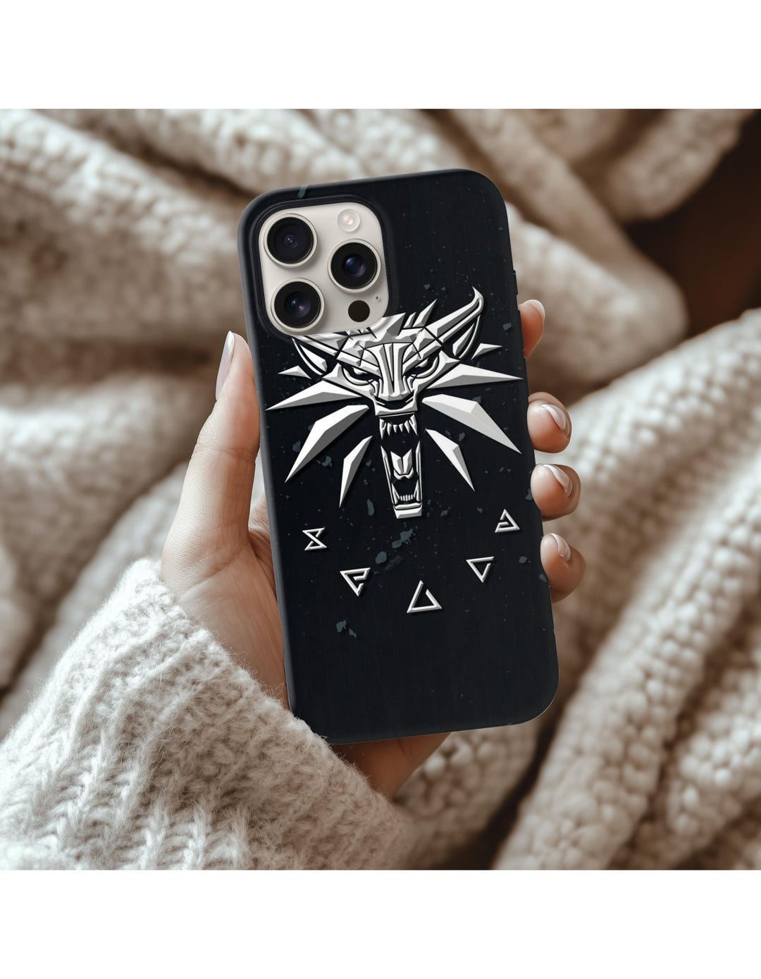 Horror Phone Case ,epic Witcher 3 Game & Netflix Series Protective ...