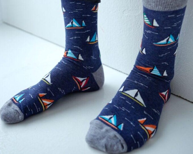 Boats Socks, Cool Socks, Funky Socks, Unique Socks, Patterned Socks ...