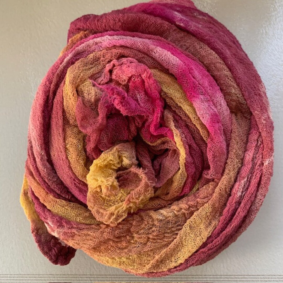 Handdyed Cotton Scrim - Etsy