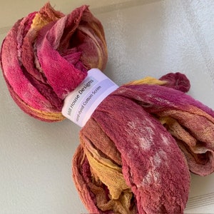 Handdyed Cotton Scrim - Etsy