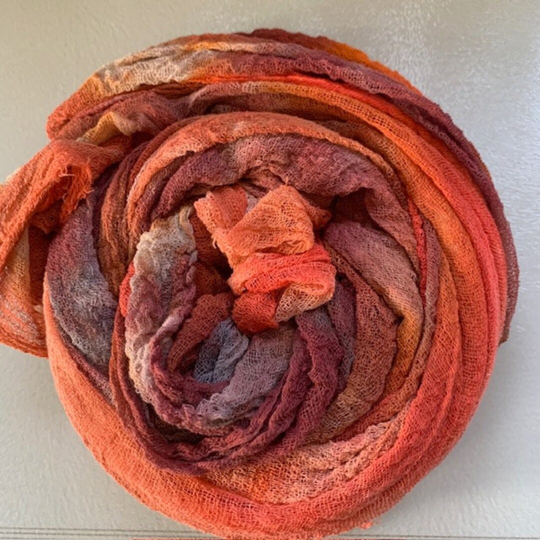 Handdyed Cotton Scrim - Etsy