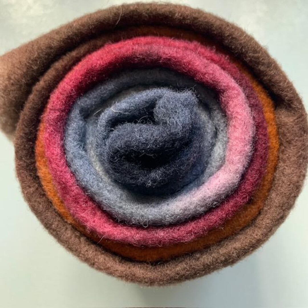 Hand-dyed Merino Pre-felt - Etsy