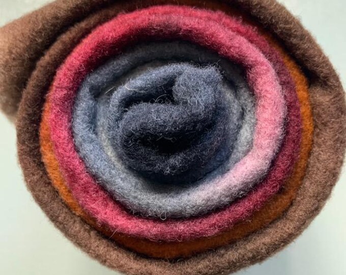 Hand-dyed Merino Pre-felt - Etsy