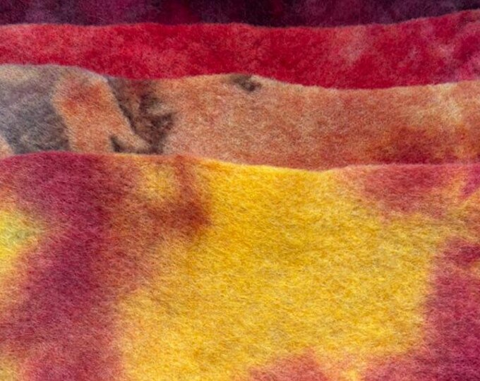 Hand-dyed Merino Pre-felt - Etsy