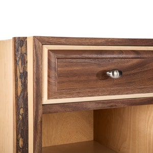 Custom Night Stands, Made to Order, Walnut and Maple - Etsy