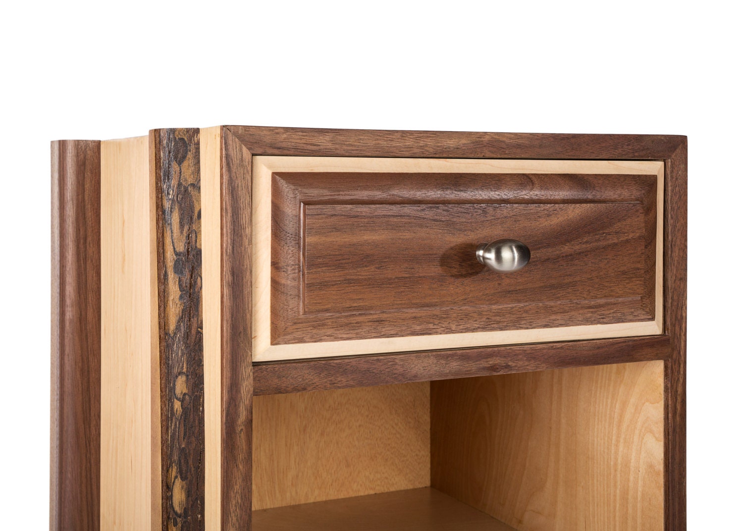 Custom Night Stands, Made to Order, Walnut and Maple - Etsy