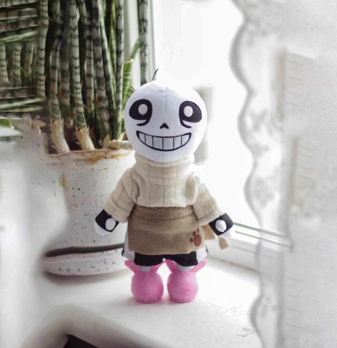 Сcino Undertale Sans Plush, Gamer Boyfriend Gift, Kawaii Plushie ...