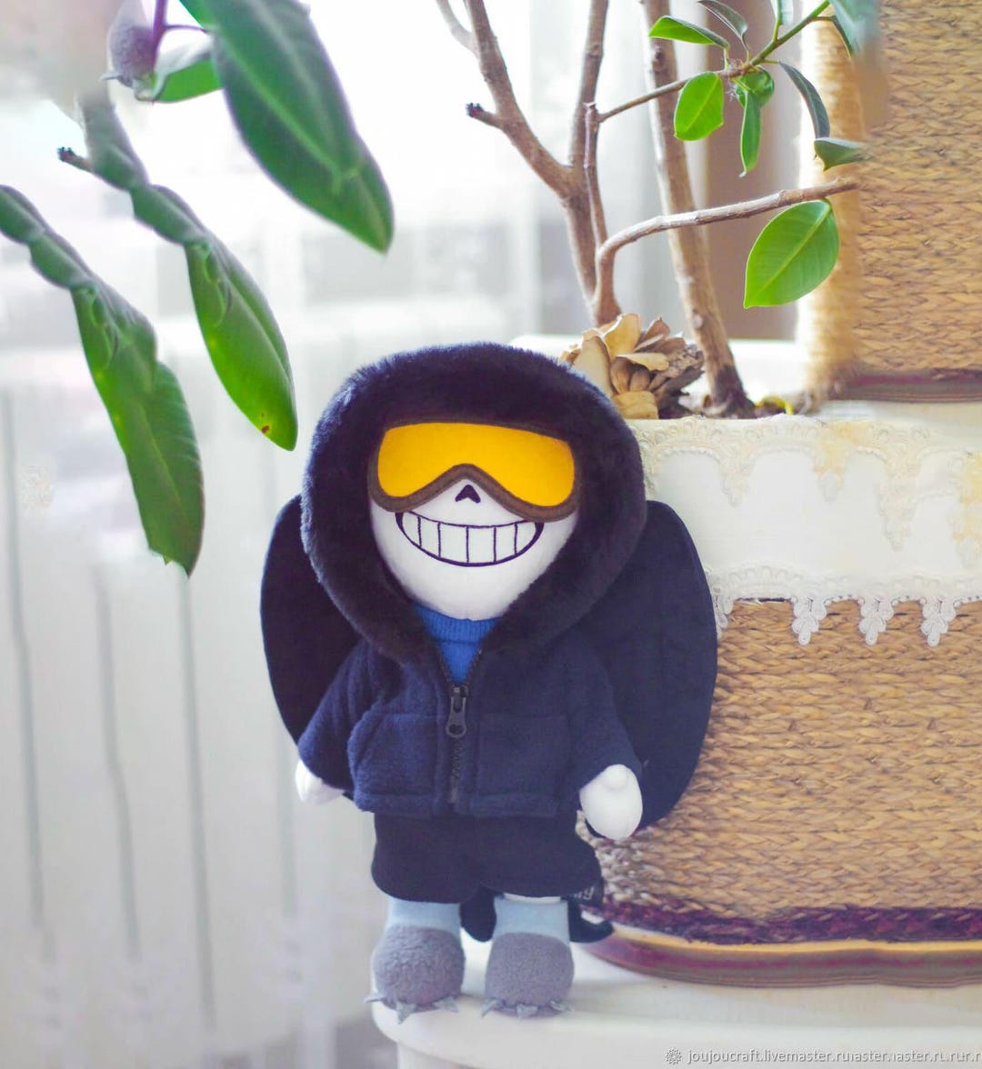 Birdtale Undertale Sans Plush, Kawaii Plushie, Stuffed Animal - Etsy