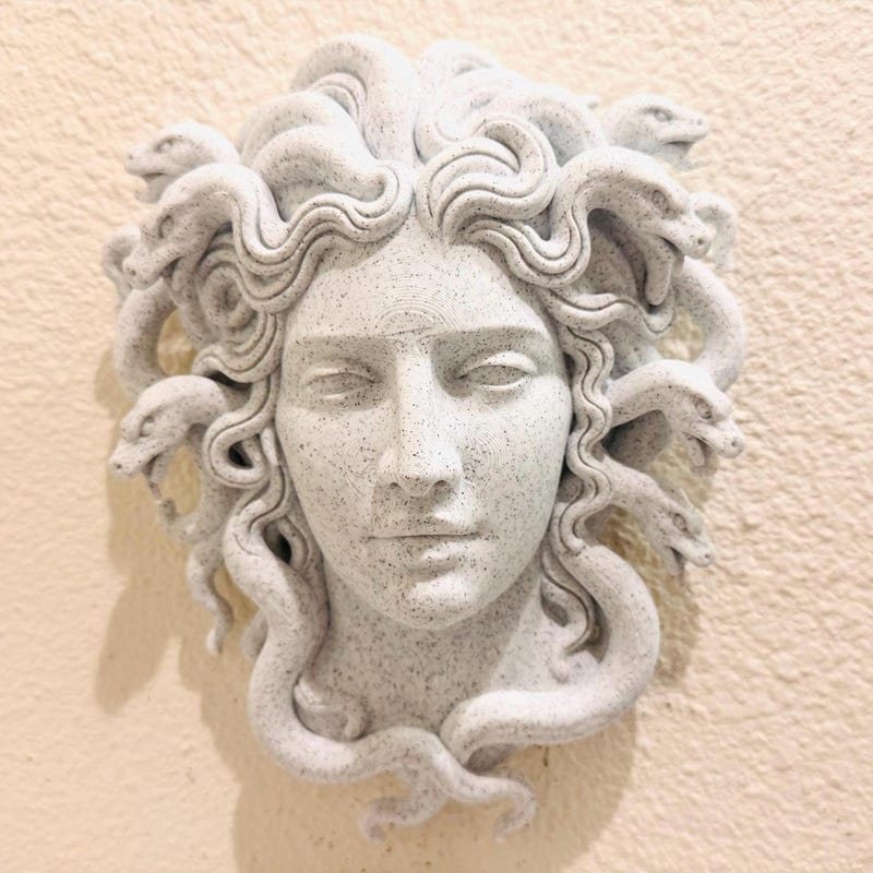 Medusa Sculpture Wall - Etsy
