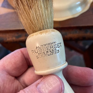 Celluloid Victorian Shaving Set With Monogram - Etsy