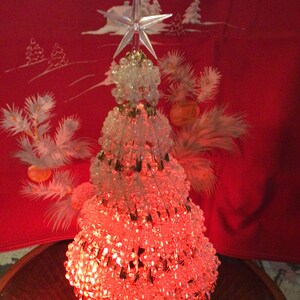 Spectacular 15 Inch Safety Pin Tree With Red Light - Etsy