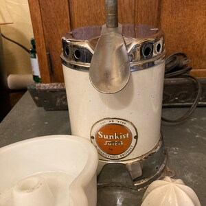 Sunkist Juicit Juice Machine - Etsy