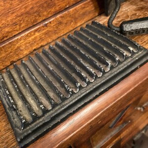 Victorian Geneva Fluting Iron Dated 1871 - Etsy