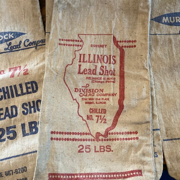 Lead Shot Bags - Etsy