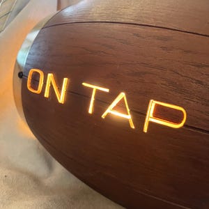 Schaefer Lighted Beer Sign Barrel Midcentury - Etsy