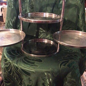 Chase Art Deco Cocktail Tray “ Four in Hand” Bakelite Handle - Etsy