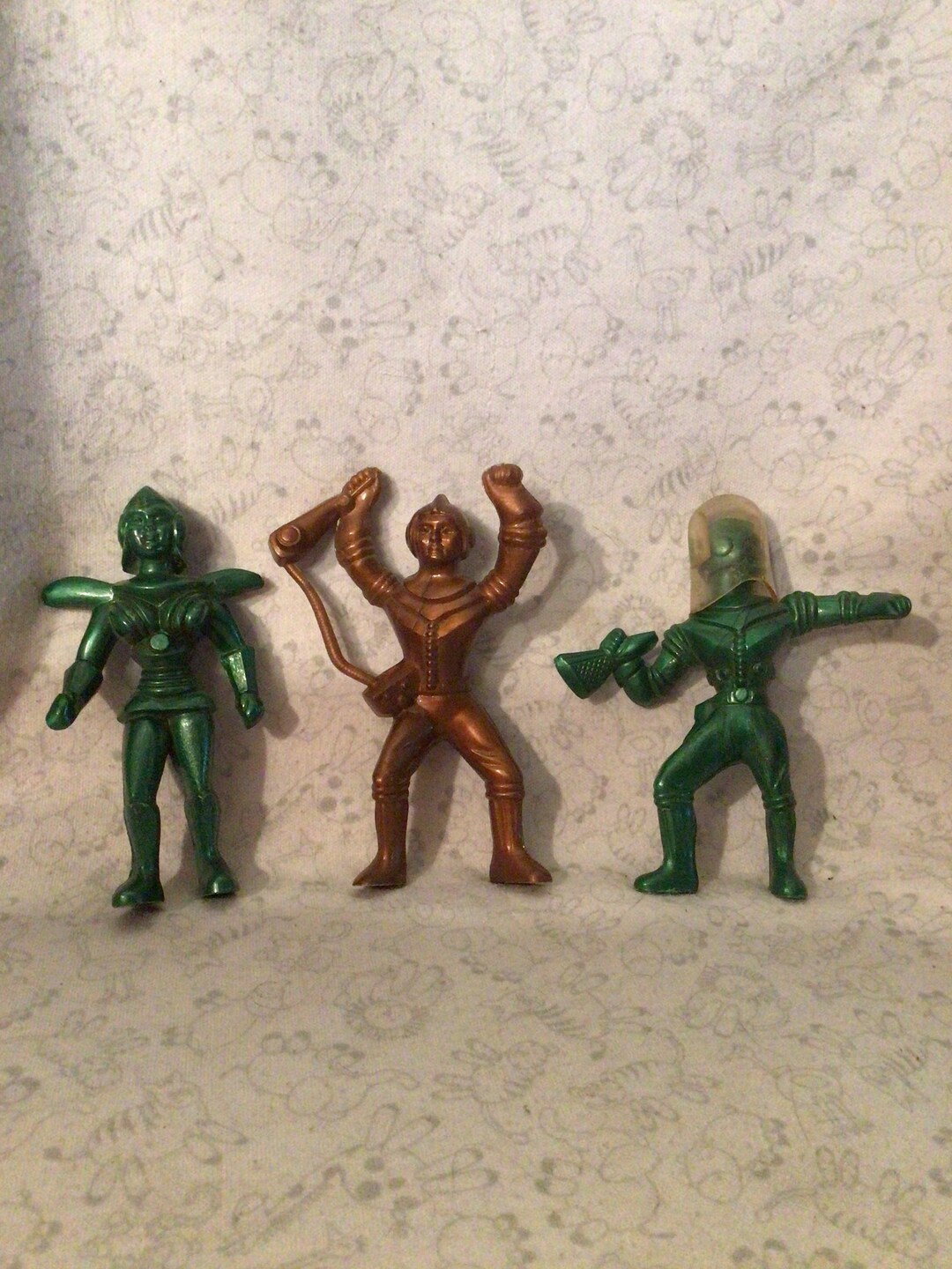 Ajax Archer Midcentury 2 Spacemen & One Rare Woman - Etsy