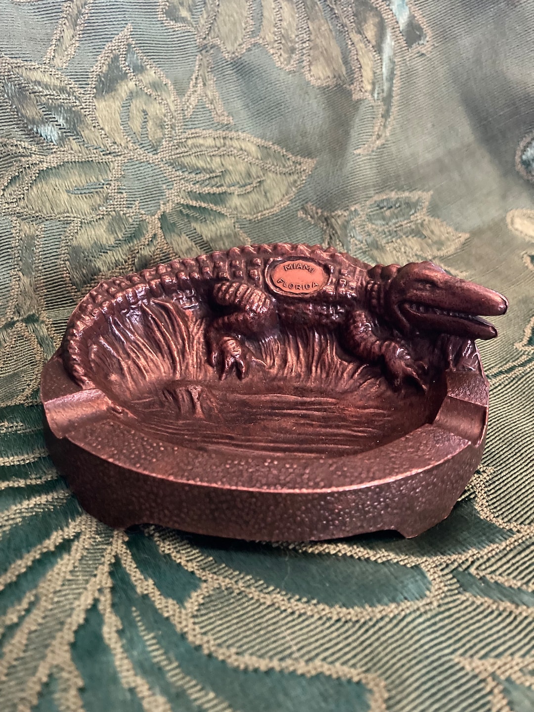 Old Florida Alligator Ashtray Like New Midcentury - Etsy