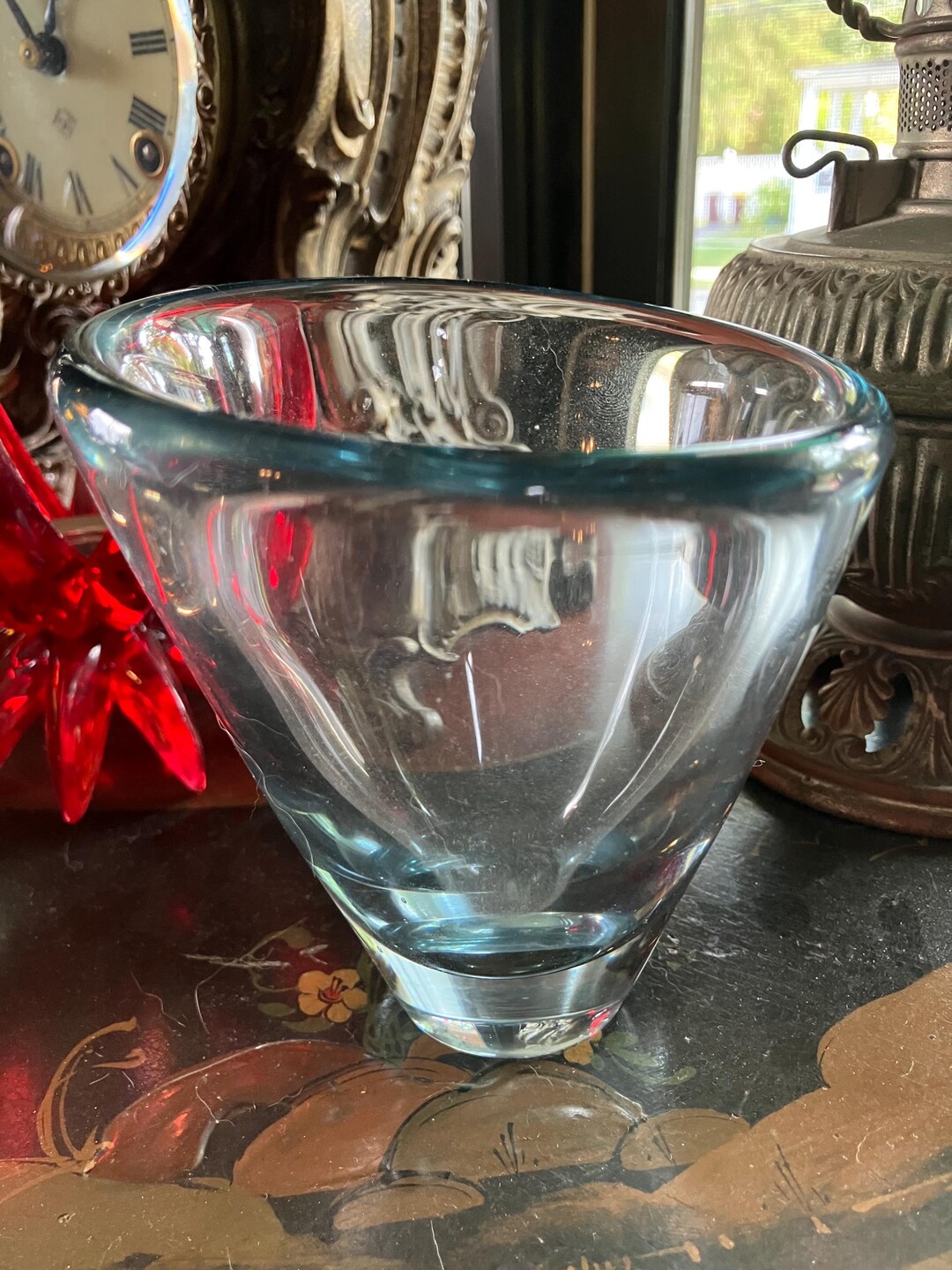 Holmgaard Signed Art Glass Dated 61 - Etsy