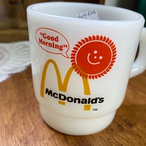 Fire King Glass Mcdonalds Mug Like New - Etsy