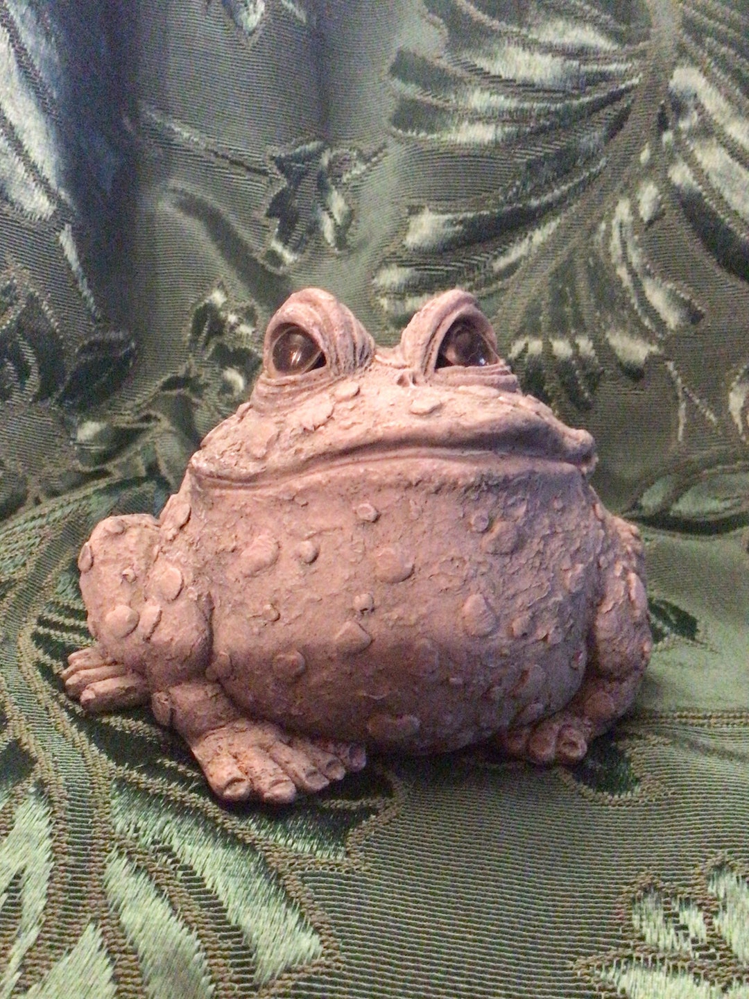 Toad Hollow Garden Frog 4 X 5 Inch - Etsy