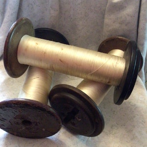 Textile Mill Large Industrial Spools- 1 Available - Etsy