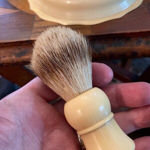 Celluloid Victorian Shaving Set With Monogram - Etsy
