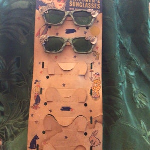 Foster Grant Display Card Kids Military Style Toy Sunglasses - Etsy