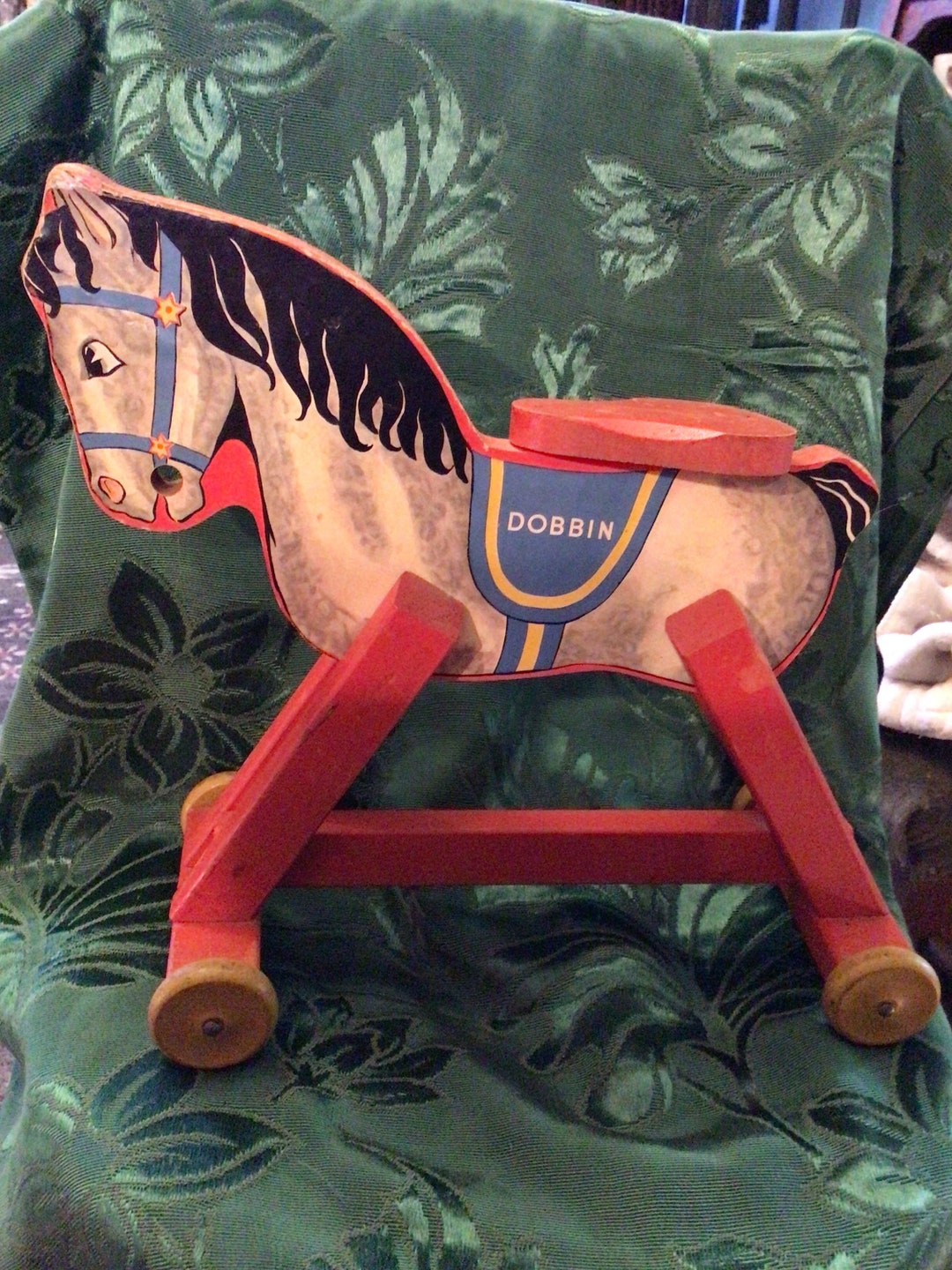 Fisher Price Dashing Dobbin Horse 1938 Near Mint 13 Inch - Etsy