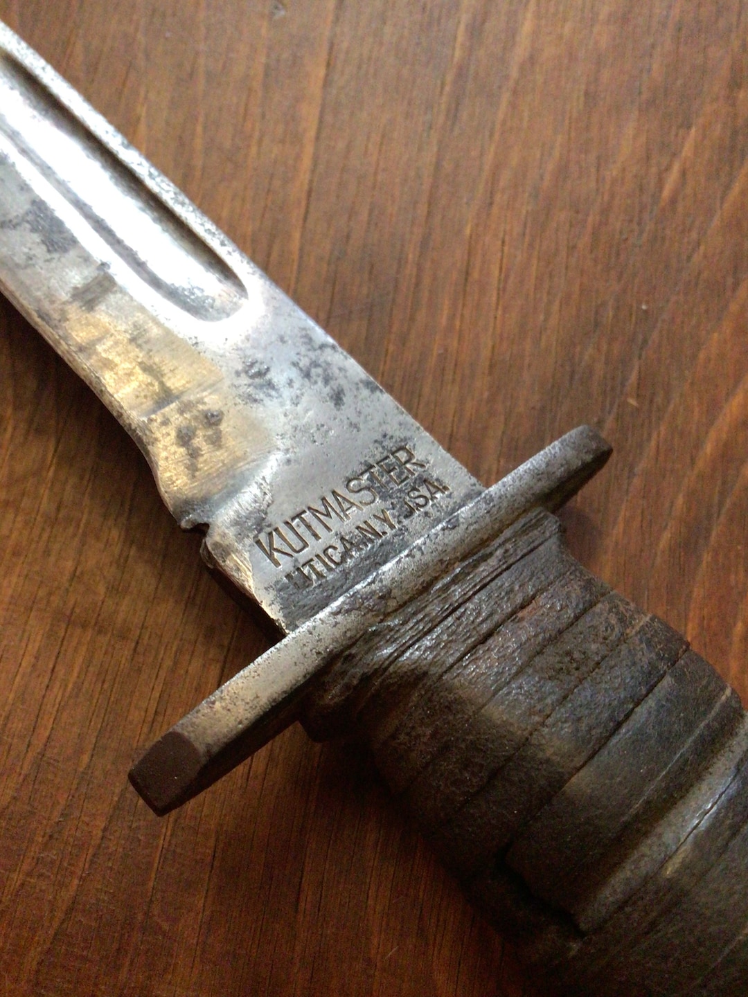 Kutmaster WW2 Fighting Knife Utica NY 6 Inch - Etsy