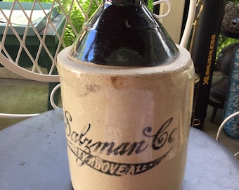 Pre Prohibition Whiskey Stoneware Jug - Etsy