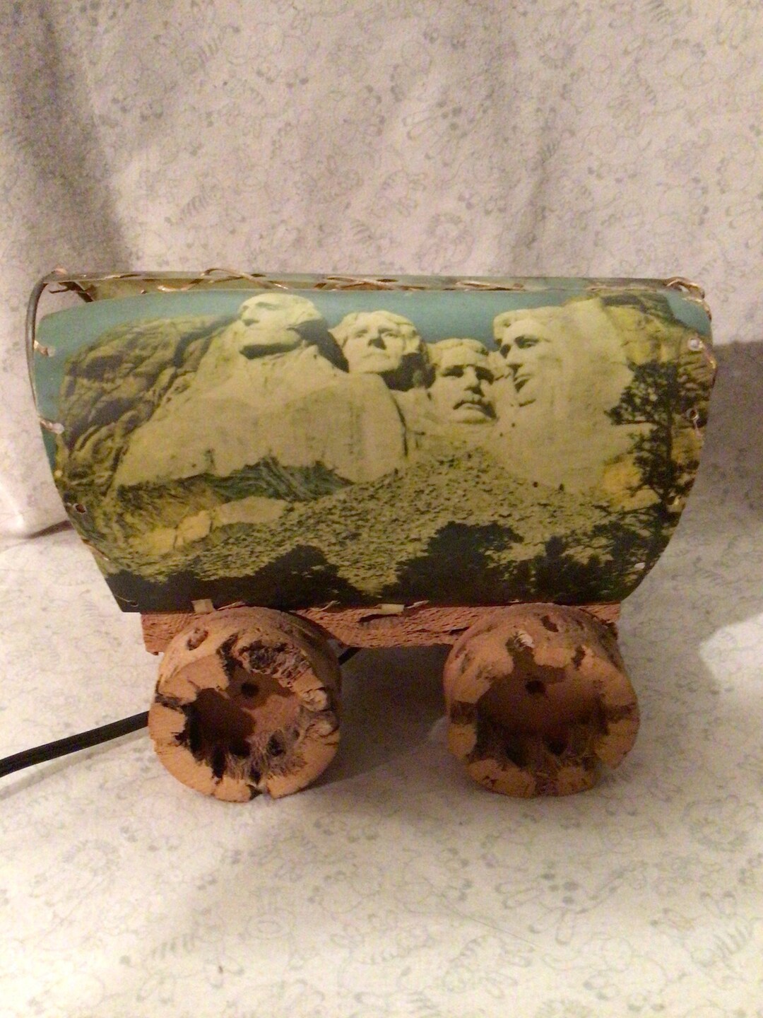 Helmscene Rare Midcentury Lighted Cactus Lamp Mt. Rushmore - Etsy