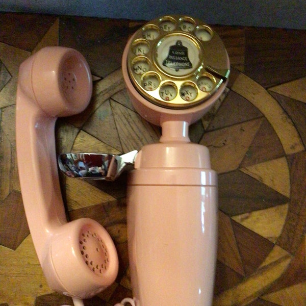 Pink Telephone - Etsy
