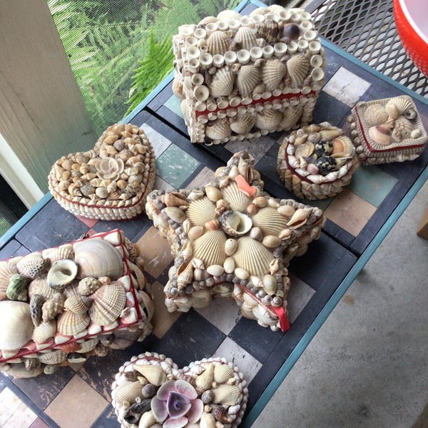 Shell Box - Etsy