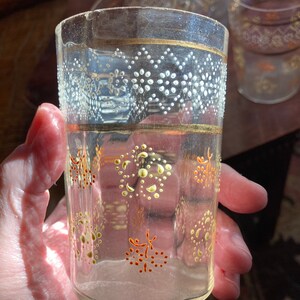 Victorian Hand Blown Lemonade Set 5 Pcs | Etsy