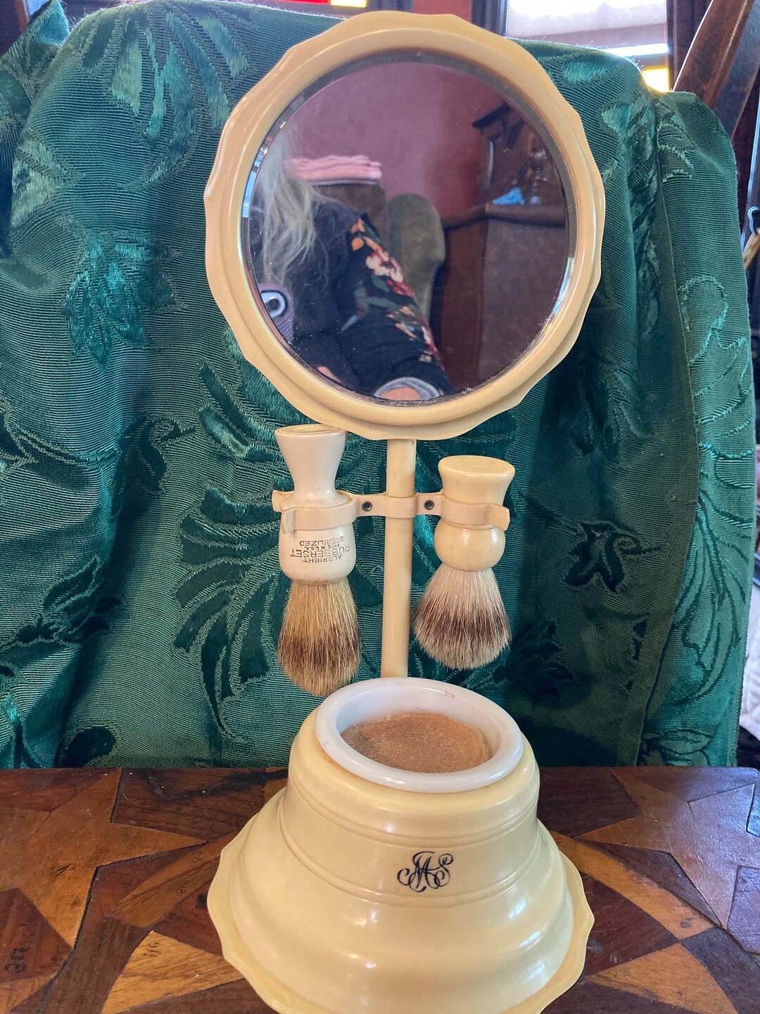 Celluloid Victorian Shaving Set With Monogram - Etsy