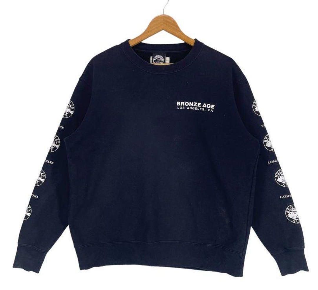 Authentic Japan Bronze Age Skater Style Big Logo Printed Pullover ...