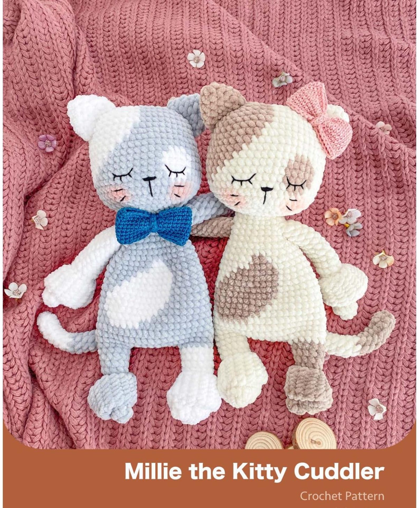 Snuggler Cat Crochet Pattern PDF – Digital Download Amigurumi Cat - Etsy