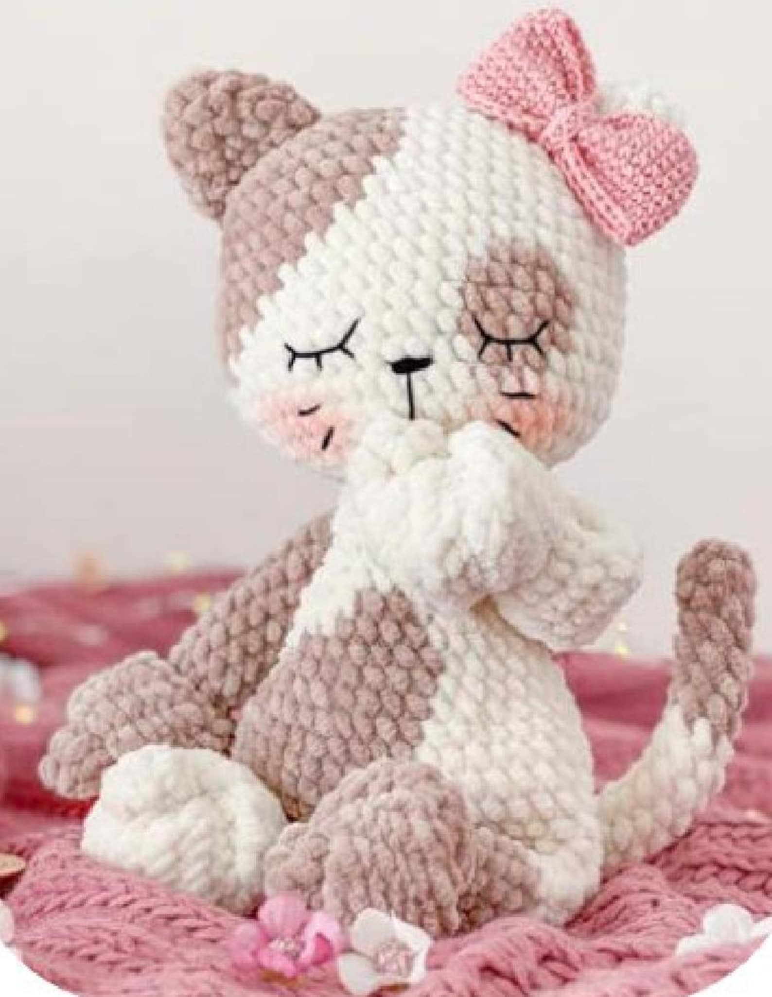 Snuggler Cat Crochet Pattern PDF – Digital Download Amigurumi Cat - Etsy